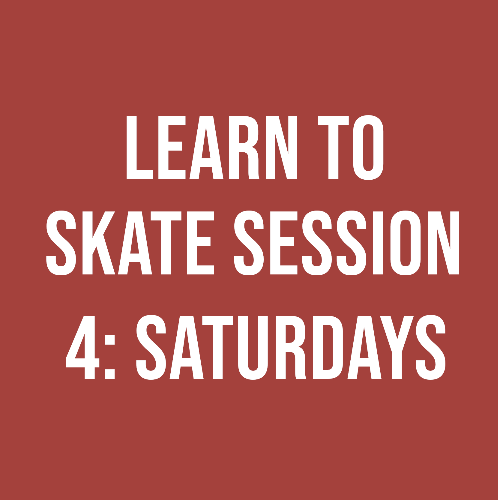 2024-2025 LTS Session 4 Saturday | Sycamore Ice Skating Club